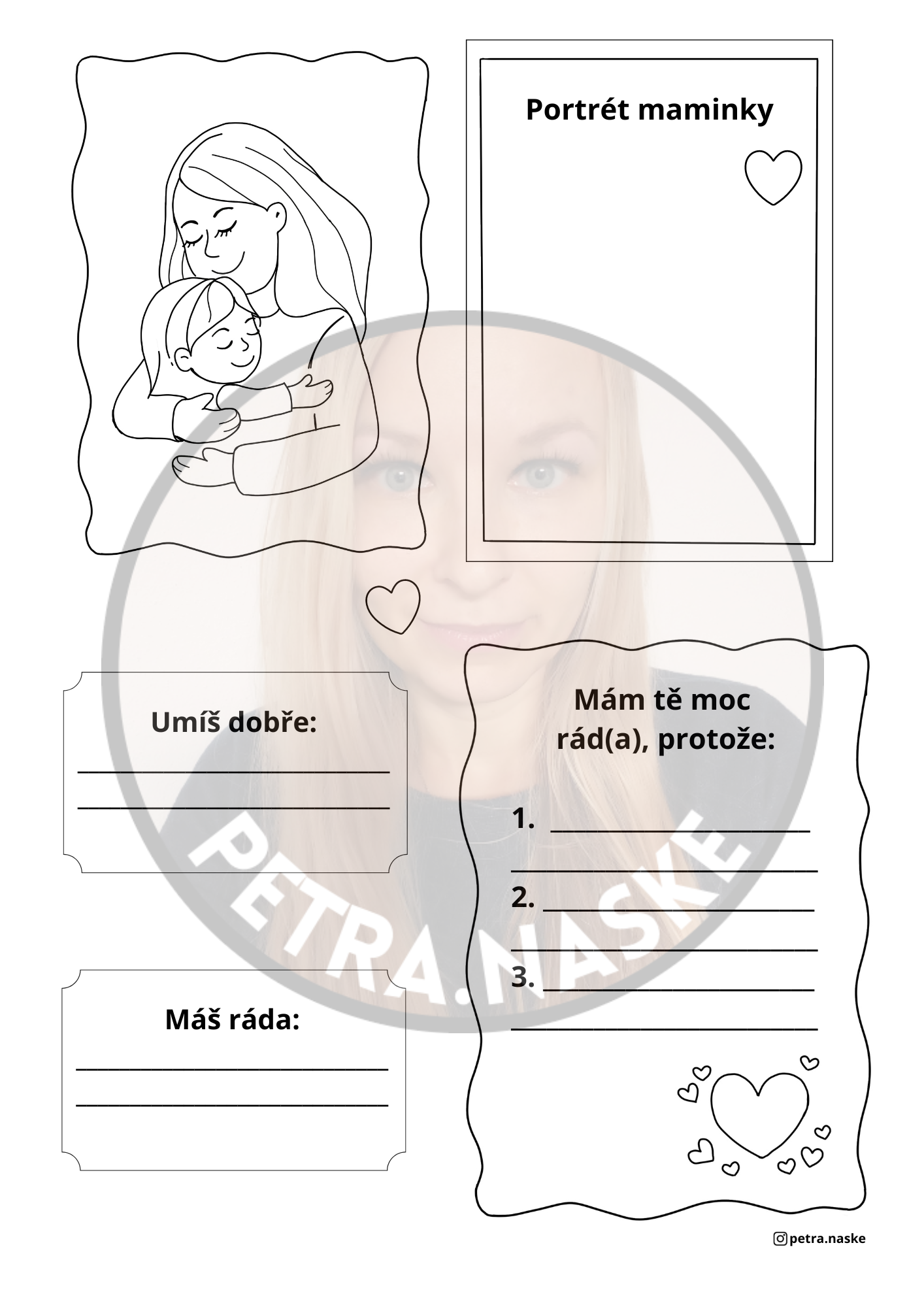 Tvořivé aktivity Den matek - Pracovní činnosti | UčiteléUčitelům.cz